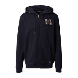 FQ1924 Zip-Up Hoodie 'William' male Blue size XXXL