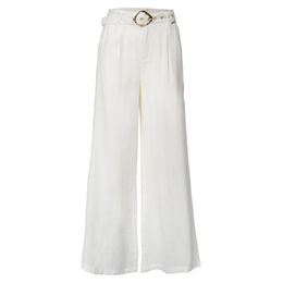 Influencer Pleat-Front Pants female White size L