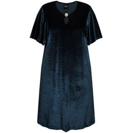 Ulla Popken Cocktailkleid Damen Gr&ouml;&szlig;e 58/60 marine