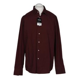 BOSS Black Hemd Herren Gr&ouml;&szlig;e XL Second Hand bordeaux