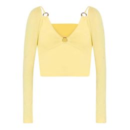 No Matter What Blouse female Yellow size XS