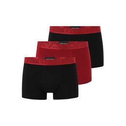 Emporio Armani Boxer shorts male Red, Black size XL