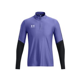 Under Armour Sportshirt 'Challenger Pro' Herren Gr&ouml;&szlig;e S lila / schwarz / wei&szlig;