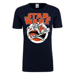 logoshirt Shirt 'X-Wings' female Blue size L