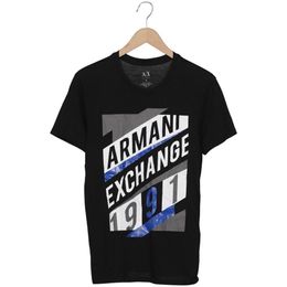 Armani Exchange T-Shirt Herren Gr&ouml;&szlig;e M Second Hand schwarz