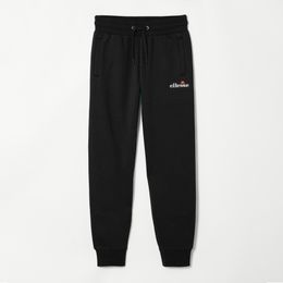Jogginghose Ellesse, M&auml;dchen, Gr. 140/146 (10/11), N-Gr, schwarz, Obermaterial: 80% Baumwolle, 20% Polyester, Hosen Jogginghose, f&uuml;r Kinder, aus Baumwolle und Polyester, pflegeleicht, robust