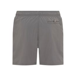 BOSS Herren Badeshorts "Octopus"dunkelgrau 025, Gr. XL, Web, Obermaterial: 100% Polyamid, Badehosen, Mit BOSS Logoschriftzug, elastischer Taillenbund