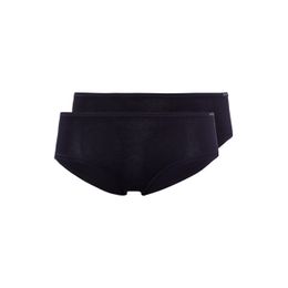 Panty Skiny "Cotton Advantage", Damen, Gr. 44, schwarz, Obermaterial: 96% Baumwolle, 4% Elasthan, unifarben, bequem, Unterhosen Panty, bequem, flaches Gummi, h&uuml;fthoch, Baumwollmix