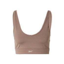 Reebok Sport-BH 'ACTIV COLL DREAMBLEN' Damen Gr&ouml;&szlig;e M brokat / grau