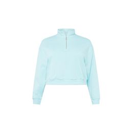 LEVI'S&reg; PLUS Levi's Plus Sweatshirt 'PL Cosmo 1/4 Zip' female Blue size 4x