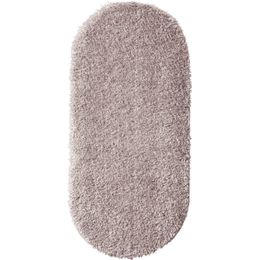 HEINE HOME unisex Teppich silbergrau Gr&ouml;&szlig;e 65x140 cm - oval