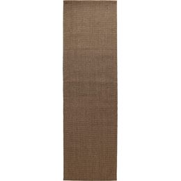 HEINE HOME unisex Sisalteppich dunkelbraun Gr&ouml;&szlig;e 80x160 cm - rechteckig