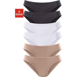 Vivance Damen Jazz-Pants Slips beige, schwarz, wei&szlig; Gr&ouml;&szlig;e 32/34