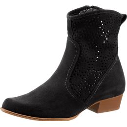 Heine Damen Stiefelette schwarz Gr&ouml;&szlig;e 39