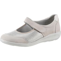 Damen Slipper mit Stretch-Einsatz sand, Gr&ouml;&szlig;e 41