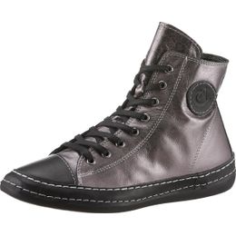 Andrea Conti Damen Sneaker schwarz-platinfarben Gr&ouml;&szlig;e 40