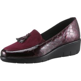 Damen Slipper bordeaux Gr&ouml;&szlig;e 39