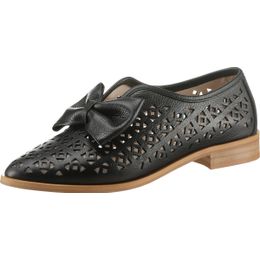 Heine Damen Slipper schwarz Gr&ouml;&szlig;e 35