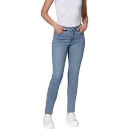 CR&Eacute;ATION L Damen 5-Pocket-Jeans mit schmalen Beinen blue-bleached Gr&ouml;&szlig;e 46