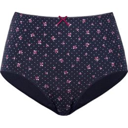 Petite Fleur Damen Taillenslip navy, berry Gr&ouml;&szlig;e 32/34