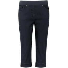 Brax - Comfort Plus-Caprihose Modell Carina Capri, blau, Gr. 38 / S - Baumwolle