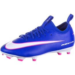Nike JR ZOOM VAPOR 16 ACADEMY FG-MG Fu&szlig;ballschuhe Kinder - Gr&ouml;&szlig;e 38 1/2 - blau