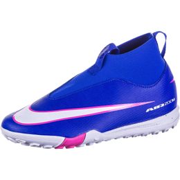 Nike JR ZOOM SUPERFLY 10 ACADEMY TF Fu&szlig;ballschuhe Kinder - Gr&ouml;&szlig;e 37 1/2 - blau