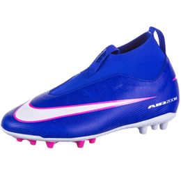 Nike JR ZOOM SUPERFLY 10 ACADEMY AG Fu&szlig;ballschuhe Kinder - Gr&ouml;&szlig;e 36 1/2 - blau