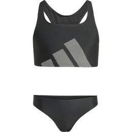 Adidas BB BK S Y Bikini Set M&auml;dchen - Gr&ouml;&szlig;e 170 - schwarz