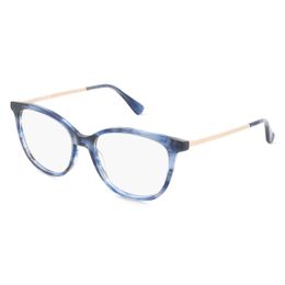 MaxMara Max Mara MM5008 Brille Unisex | Fassung: Vollrand, Quadratisch, Blau
