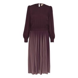 Culture Kleid 'Carly' Damen Gr&ouml;&szlig;e 42 aubergine / helllila / rotviolett Winterkleid