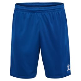 Hummel Sportshorts 'Essentials' Herren Gr&ouml;&szlig;e XL kobaltblau / wei&szlig;