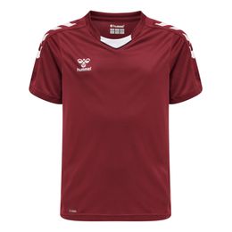Hummel Funktionsshirt Jungen Gr&ouml;&szlig;e 164 rot / wei&szlig;