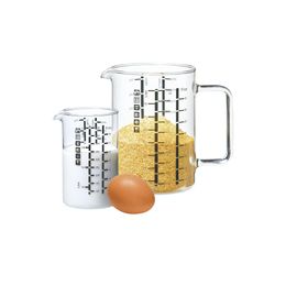 SIMAX Messbecherset transparent/klar Glas &raquo; M&ouml;bel Kraft