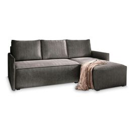 MASSENO Ecksofa mit Schlaffunktion Perusi grau Ma&szlig;e (cm): B: 206 H: 85 &raquo; M&ouml;bel Kraft