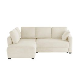 bobb Ecksofa mit Boxspringpolsterung creme Ma&szlig;e (cm): B: 235 H: 90 T: 184.0 &raquo; M&ouml;bel Kraft