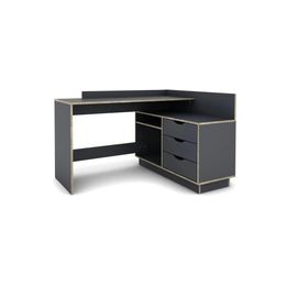 by Living Schreibtisch grau Ma&szlig;e (cm): B: 129 H: 84 &raquo; M&ouml;bel Kraft