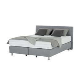 vanDoorn Boxspringbett Wendematratze - grau - Materialmix - 213 cm - 95 cm - M&ouml;bel Kraft