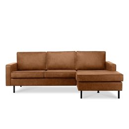 KONSIMO Ecksofa Invia braun Ma&szlig;e (cm): B: 234 H: 87 &raquo; M&ouml;bel Kraft