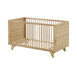 M&ouml;bel Kraft Babybett holzfarben Ma&szlig;e (cm): B: 76 H: 80 &raquo; M&ouml;bel Kraft
