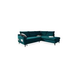 Miuform Ecksofa mit Schlaffunktion Stylish Stan t&uuml;rkis/petrol Ma&szlig;e (cm): B: 228 H: 90 &raquo; M&ouml;bel Kraft
