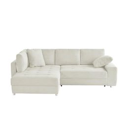 bobb Ecksofa Arissa de Luxe creme Ma&szlig;e (cm): B: 265 H: 84 T: 215.0 Sofas > Sofas nach Material > Stoffsofas &raquo; Sofa DE