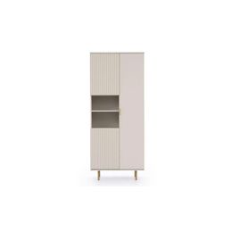 M&ouml;bel Kraft Standregal beige Ma&szlig;e (cm): B: 80 H: 180 &raquo; M&ouml;bel Kraft
