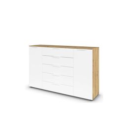 M&ouml;bel Kraft Sideboard holzfarben Ma&szlig;e (cm): B: 160 H: 100 &raquo; M&ouml;bel Kraft