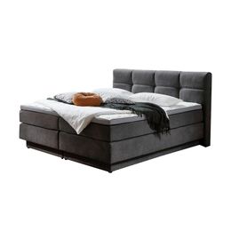 Primo Boxspringbett grau Ma&szlig;e (cm): B: 168 H: 112 &raquo; M&ouml;bel Kraft