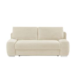 bobb Schlafsofa mit Boxspringpolsterung Viannie de Luxe creme Ma&szlig;e (cm): B: 210 H: 92 T: 108.0 &raquo; M&ouml;bel Kraft