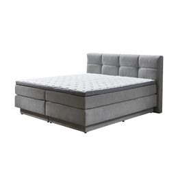 Primo Boxspringbett grau Ma&szlig;e (cm): B: 188 H: 112 &raquo; M&ouml;bel Kraft