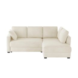 bobb Ecksofa mit Boxspringpolsterung Lisa de Luxe creme Ma&szlig;e (cm): B: 235 H: 90 T: 184.0 Sofas > Sofas nach Material > Stoffsofas &raquo; Sofa DE
