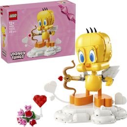 Konstruktionsspielsteine Lego "Liebesbote Tweety (40824), Lego Iconic", bunt, Spielbausteine, Kinder, Made in Europe