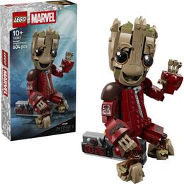 Konstruktionsspielsteine Lego "Groot im Ravager-Outfit (76341), Lego Super Heroes", bunt, Spielbausteine, Kinder, Kunststoff, Made in Europe